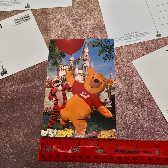 Disney | Office | Vintage Lot Of 7 Blank Walt Disney Postcards | Poshmark